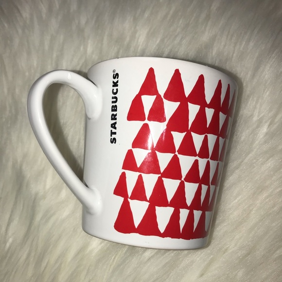 Starbucks | Dining | Starbucks All Over Triangles Coffee Tea Mug | Poshmark